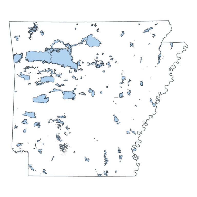 Wildlife Management Area Boundary (polygon) | Arkansas GIS Office