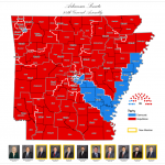 Senate District Maps (94th General Assembly: 2023) | Arkansas GIS Office