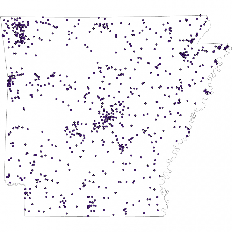 Electric Power Substations (Point) | Arkansas GIS Office